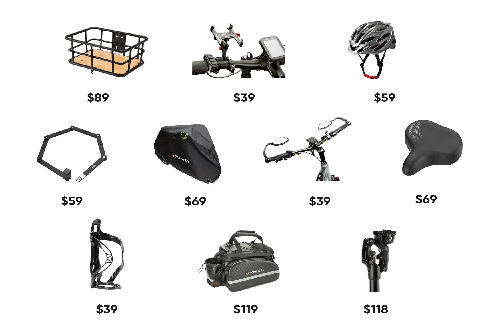 Mokwheel Deluxe Accessory Pack – Mokwheel Wilmington